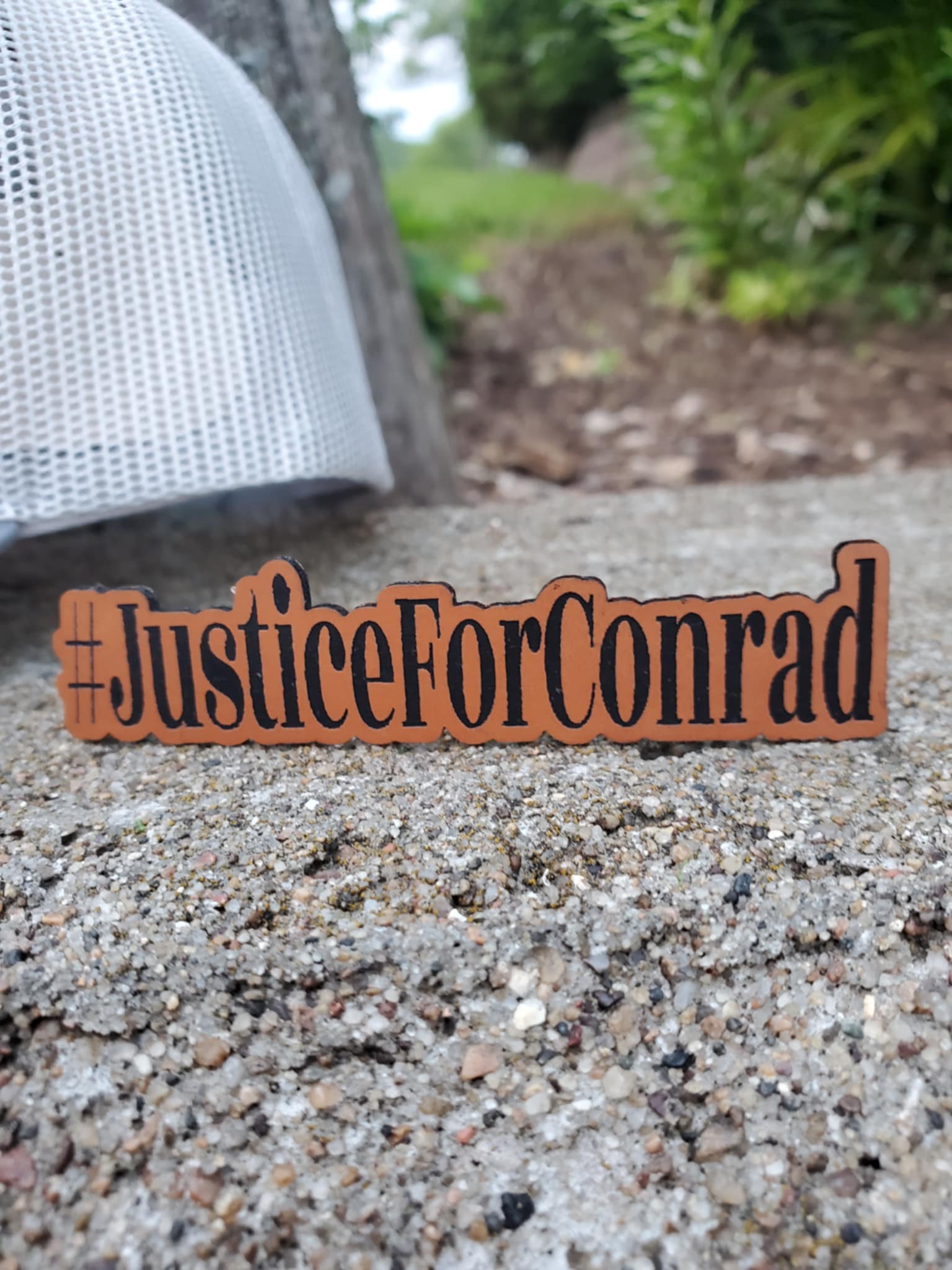 #JusticeForConrad Premium Iron-On Patch ONLY – Bougie Babes Hat Bar