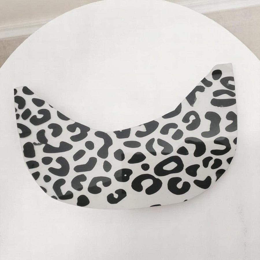 Black Cheetah HTV Transfer – Hat Bill Size – Bougie Babes Hat Bar